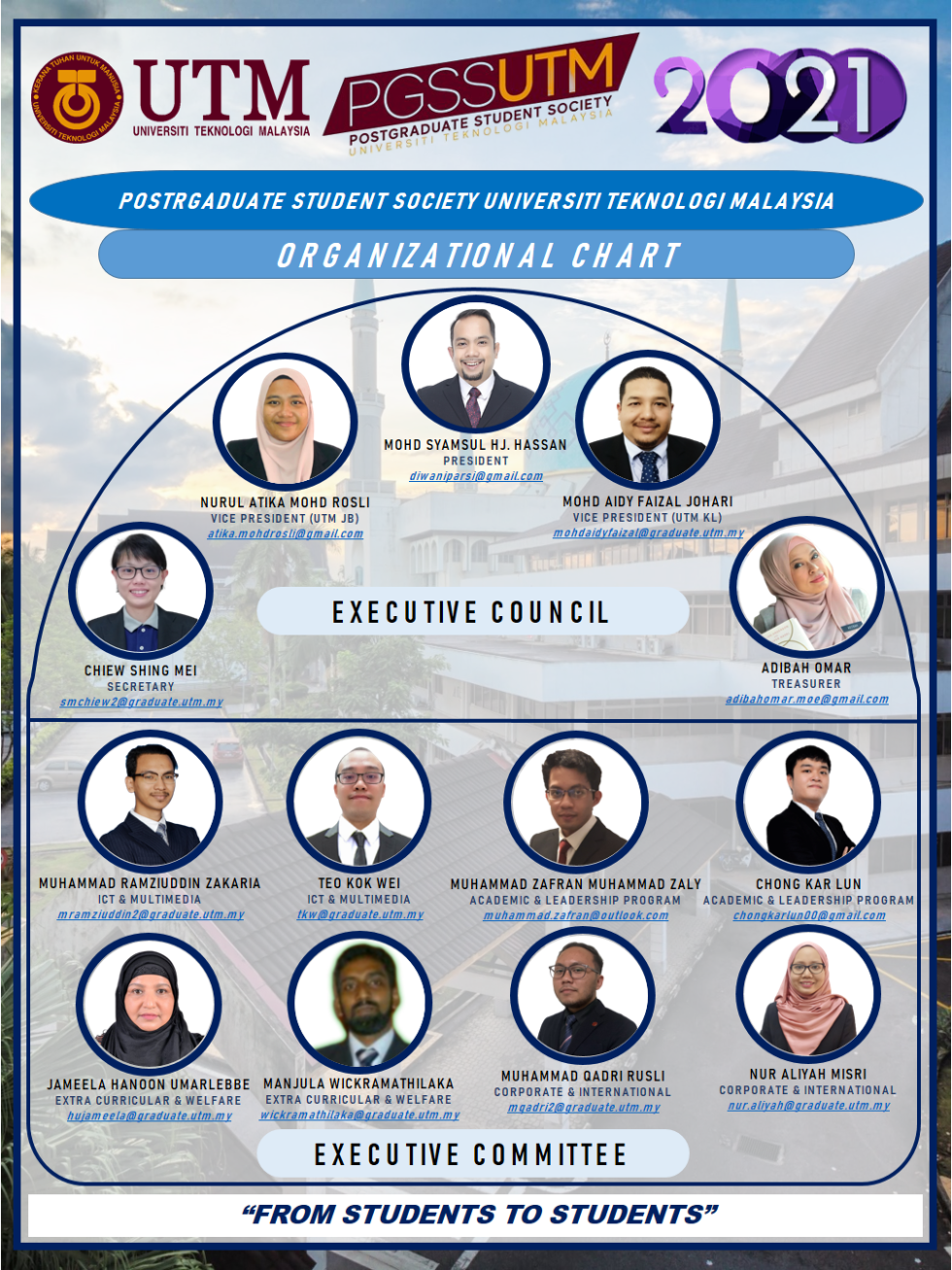 PGSS ACTIVITY SCHEDULE (2020/2021) | POSTGRADUATE STUDENT SOCIETY (PGSS)