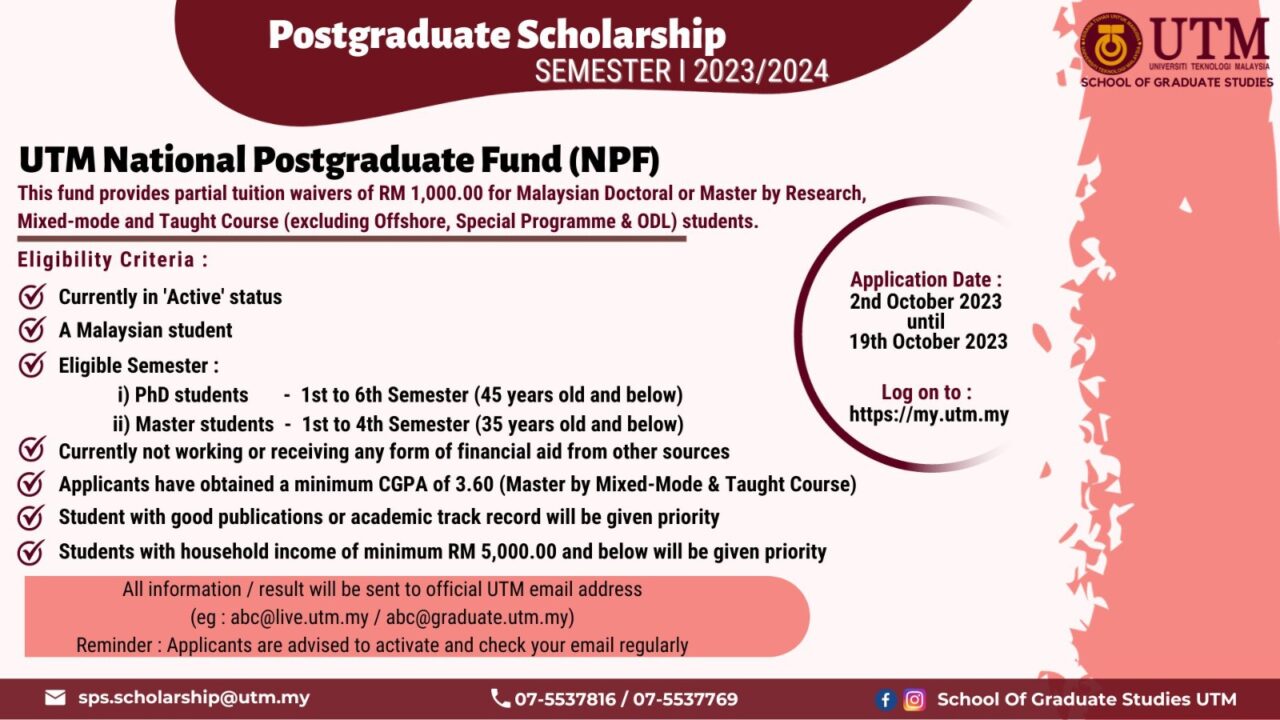 Scholarship | School of Graduate Studies
