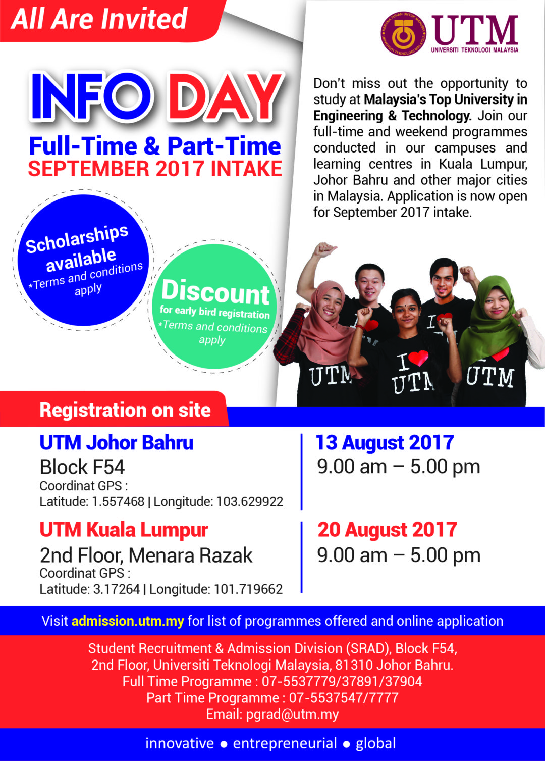 INFO DAY | School of Graduate Studies (SPS)