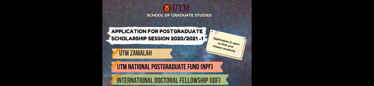 Application for PG Scholarship Session 2020/2021-1 | School of Graduate ...